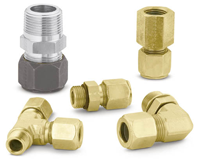 SAE Flareless Bite Type Fittings - Parker Ferulok
