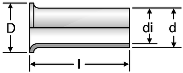 Parker E | Inser for plastic Tube for Metric Tubing | EO