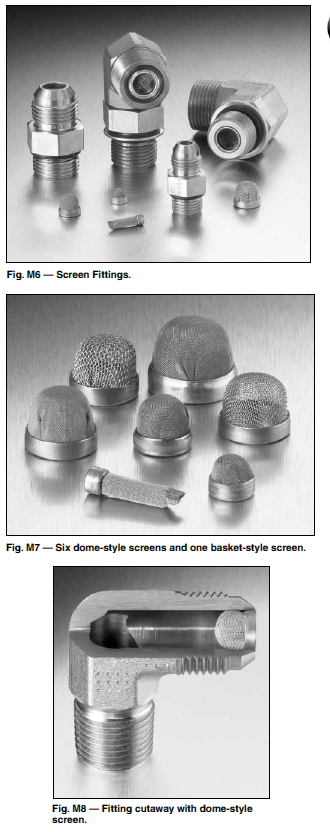 Parker Screen Fittings