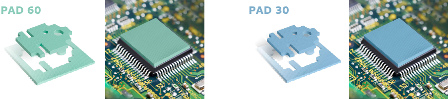 New: PAD60 & PAD30 Thermal Gap Fillers from Parker Chomerics