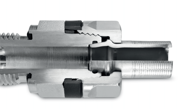 New: Parker's EO-3® Flareless Fitting Visually Confirms Completed Tube ...